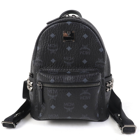 MCM | Bags | Mcm Stark Mini Side Stud Backpack Black | Poshmark